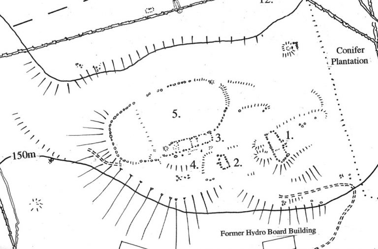 Duncroisk Enclosure, Glen Lochay, Killin, Perthshire