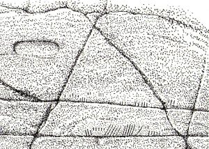 Footprint Stone, Dunadd, Kilmichael Glassary, Argyll