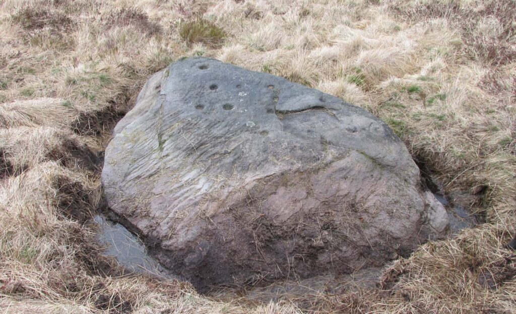 Weary Hill Stone, Ilkley Moor, West Yorkshire
