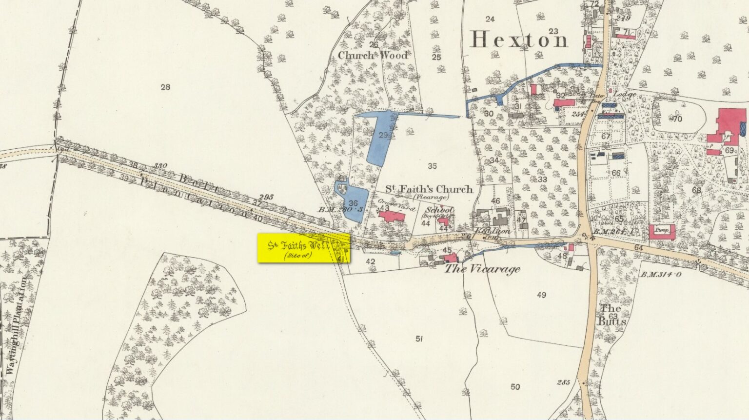 St Faith’s Well, Hexton, Hertfordshire